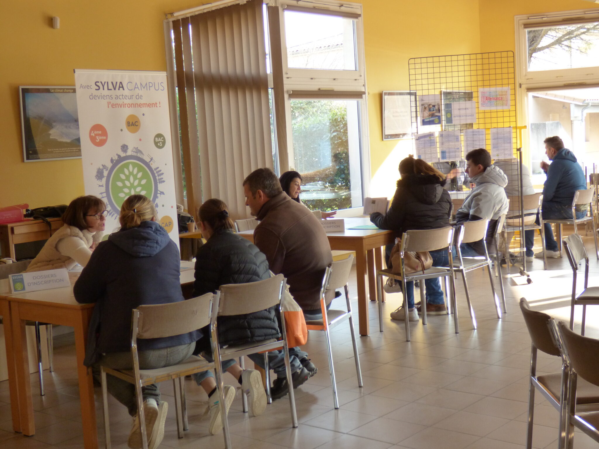 La première journée portes ouvertes réussie ! - SYLVACAMPUS